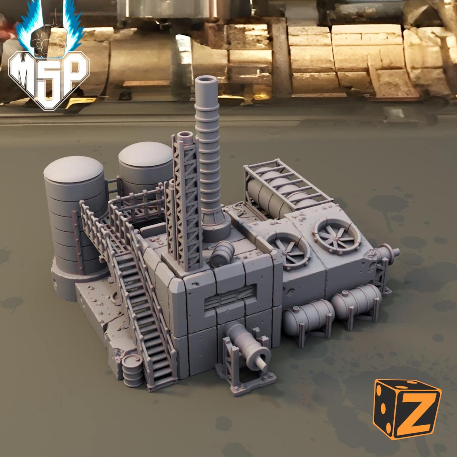 Refinery V4 - Industrial Ground Terrain - Full Spectrum Dominance ...