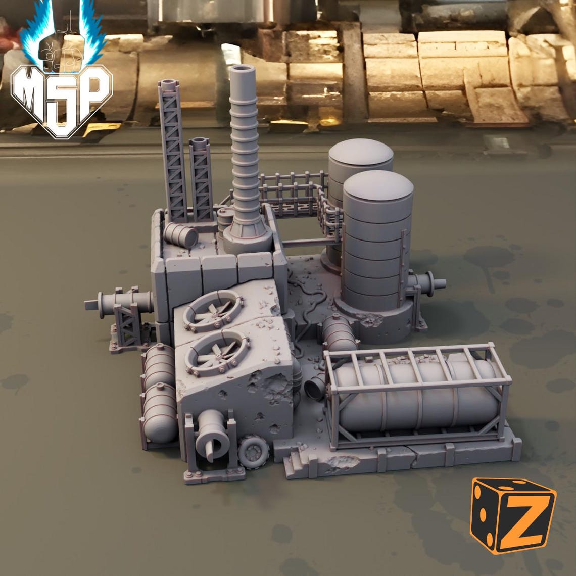 Refinery V4 - Industrial Ground Terrain - Full Spectrum Dominance ...