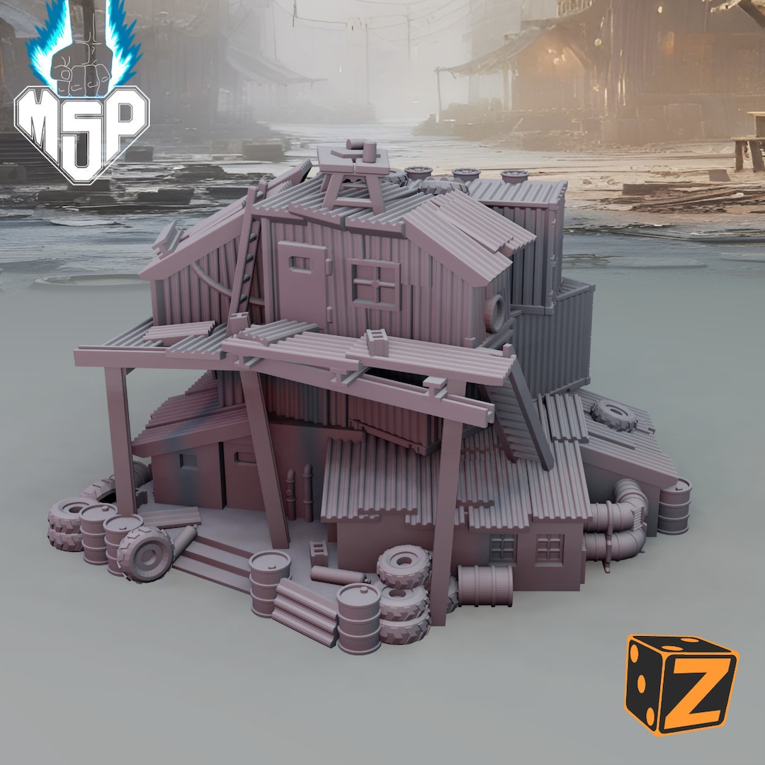 Shanty Building 9 - Shanty Town - the Lazy Forger - Full Spectrum ...