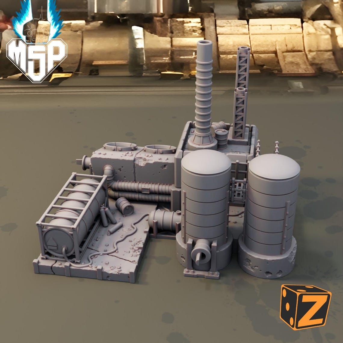 Refinery V4 - Industrial Ground Terrain - Full Spectrum Dominance ...