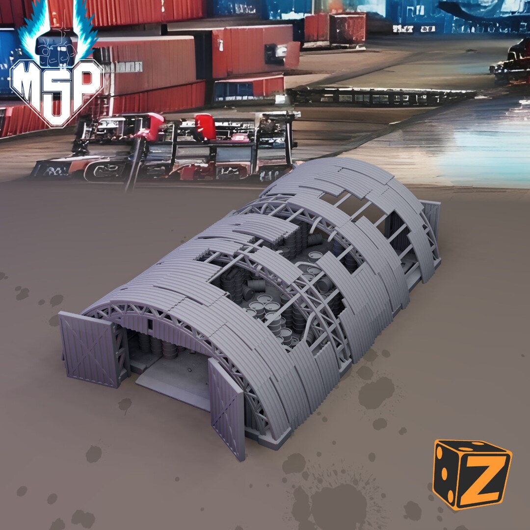 Warehouse Damaged V1 - Container Harbour - Full Spectrum Dominance ...