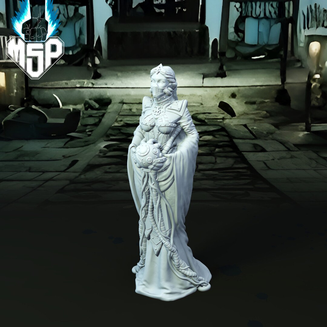 Divine Technology Statue With/without Plinth (6/8 Mm) - Statues of Iron ...