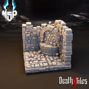Dungeon Tile Corner of Prey - Deathxtiles - 3D Printed Tabletop Terrain ...
