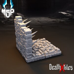 Dungeon Tile Wall Spike Trap - Deathxtiles - 3D Printed Tabletop ...