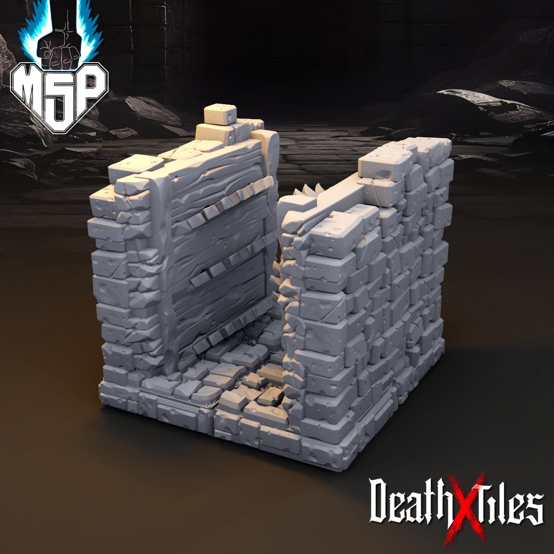 Dungeon Tile Hallway Saw Trap - Deathxtiles - 3D Printed Tabletop ...