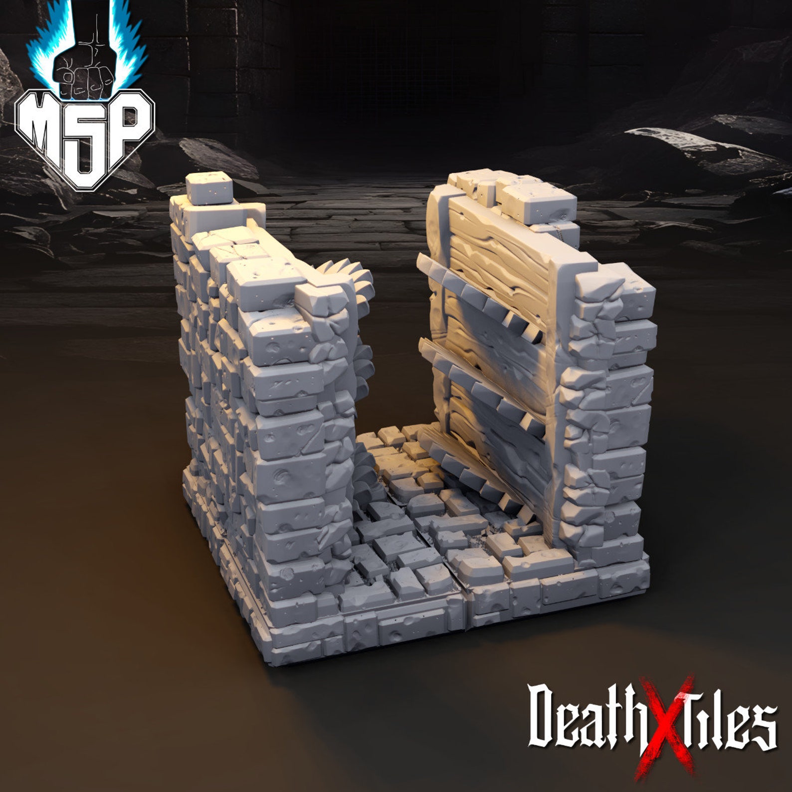 Dungeon Tile Hallway Saw Trap - Deathxtiles - 3D Printed Tabletop ...