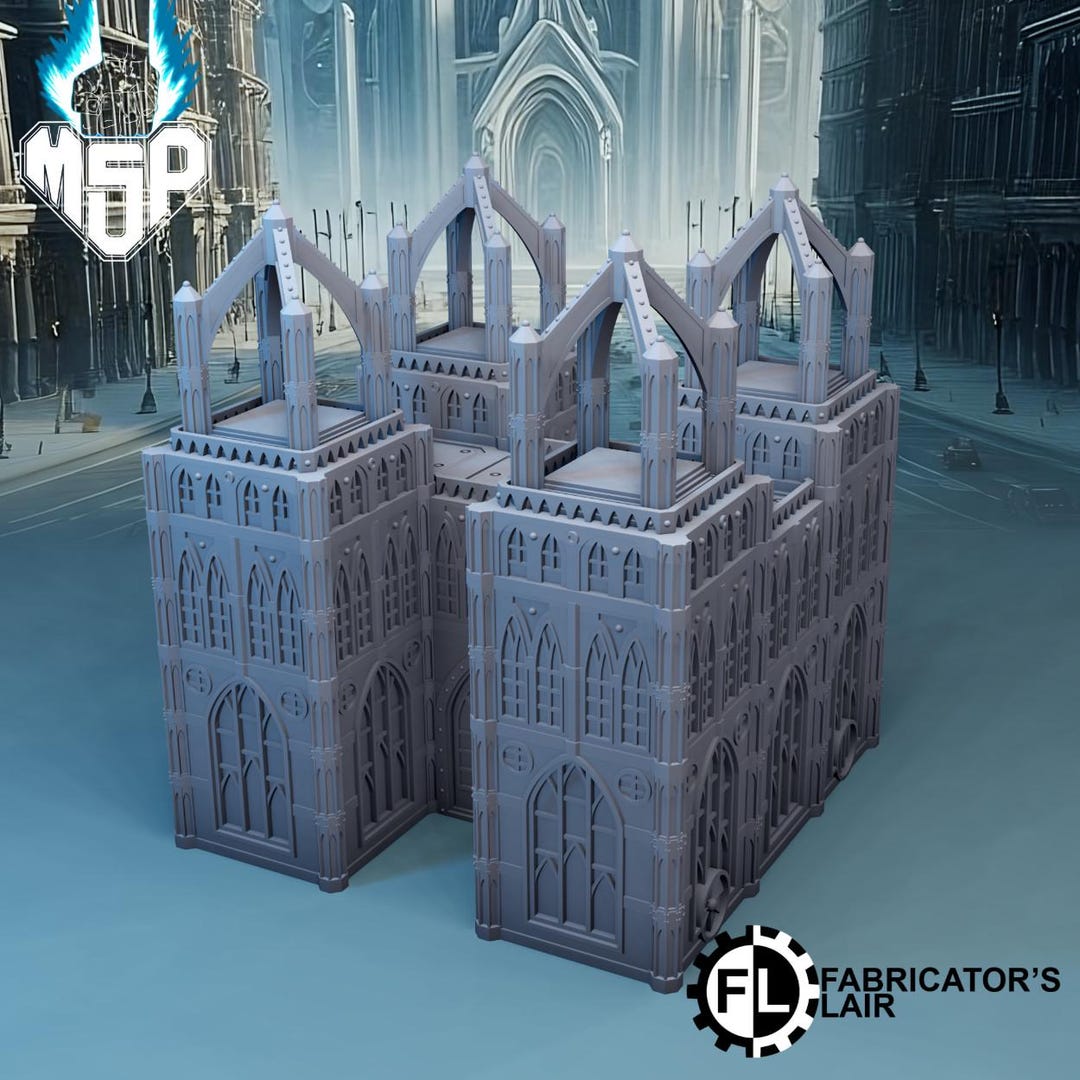 Building 8 - Epic Sector Sanctuary - Fabricator's Lair - 3D Printed ...