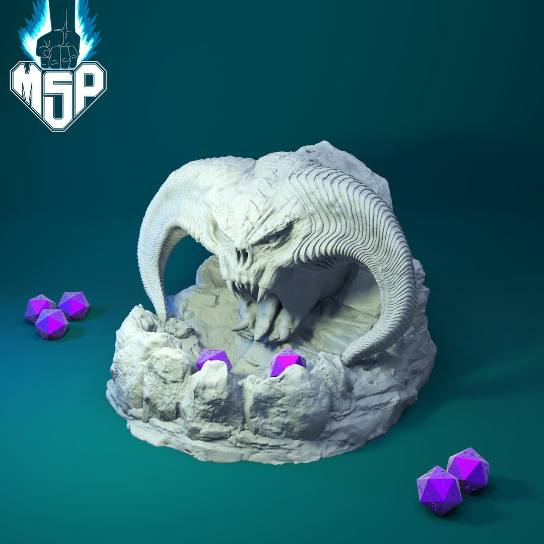 Archfiend Destinys Quest Dice Tower Dice Tower Dice Cup 3D Printing ...