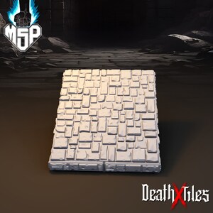 Dungeon Tile Diagonal Simple - Deathxtiles - 3D Printed Tabletop ...