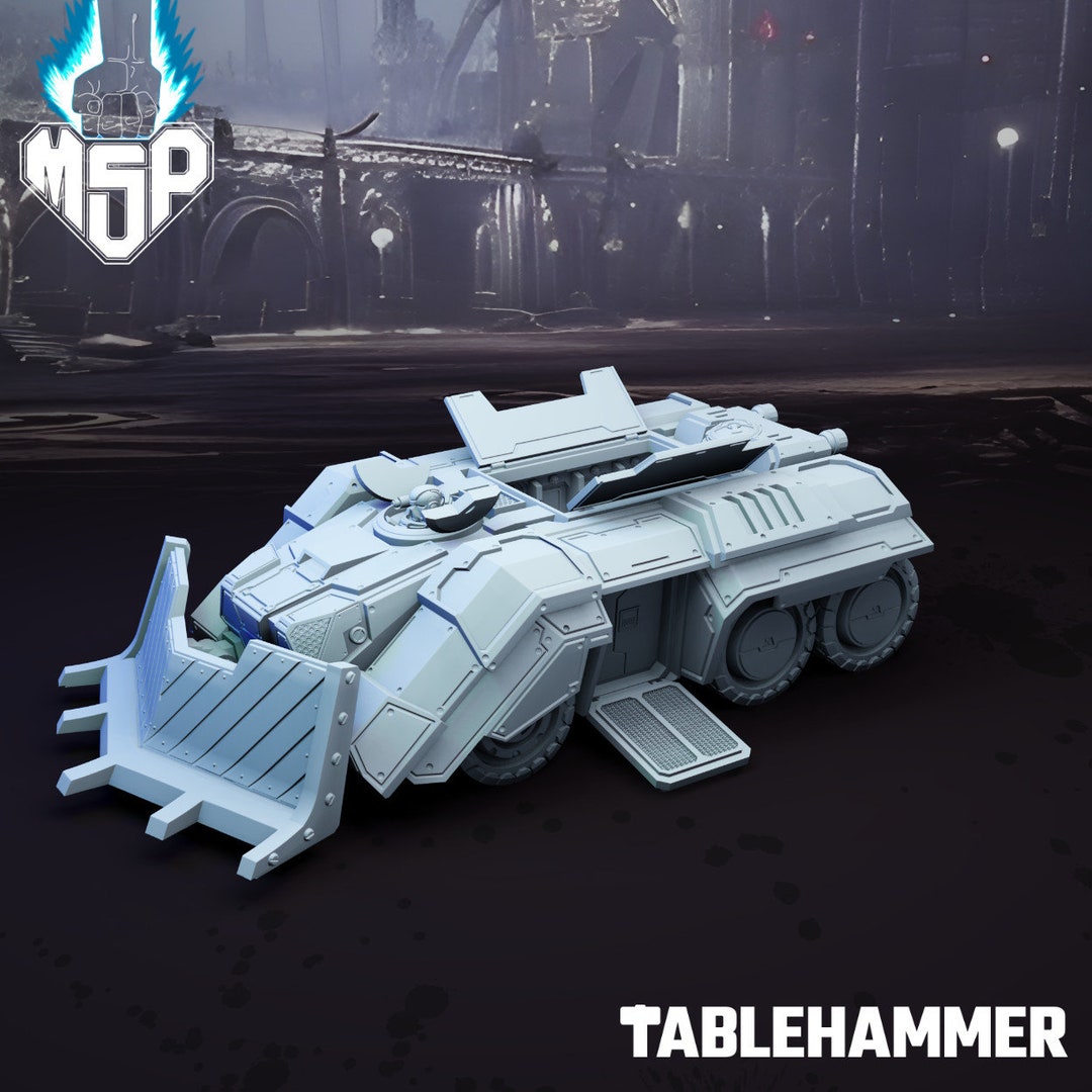 Olympus Tank 4 Models - Human Space Corps - Grim Space Opera - 3D ...