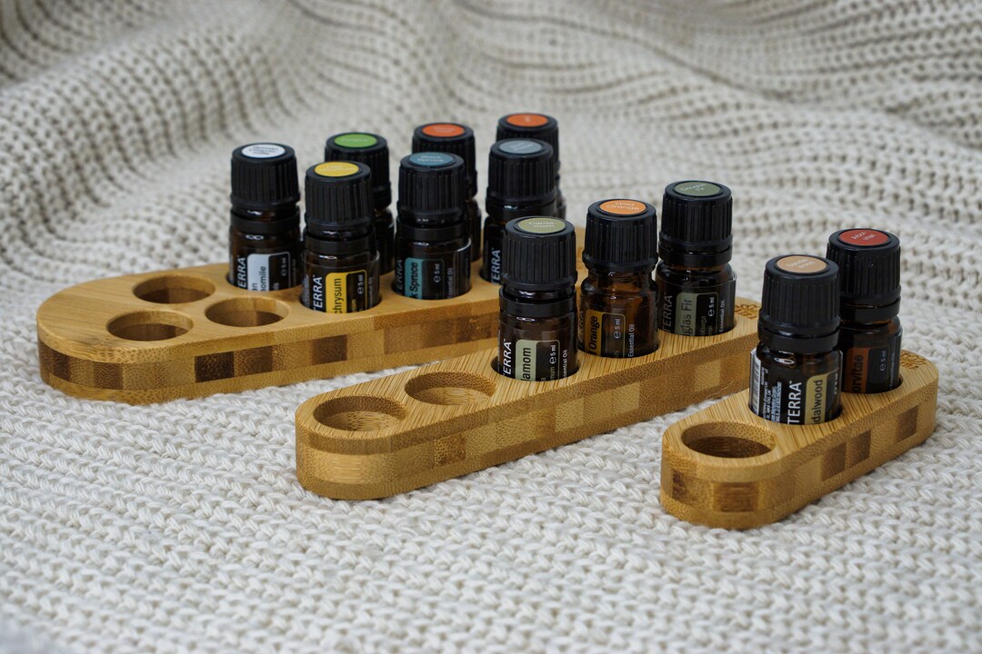 Oil Stand BAR EDGE in Oval Shape for 5ml Doterra / Young Living Oils ...