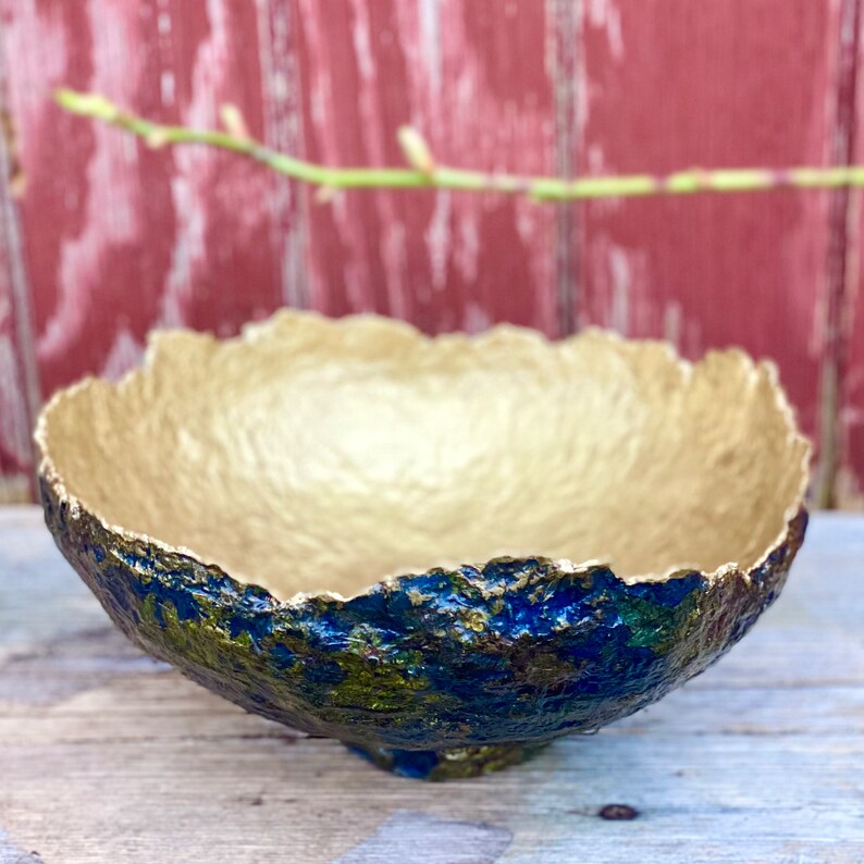 Handmade Boho Chic Decoration Bowl Artwork Home Decor Unique ...