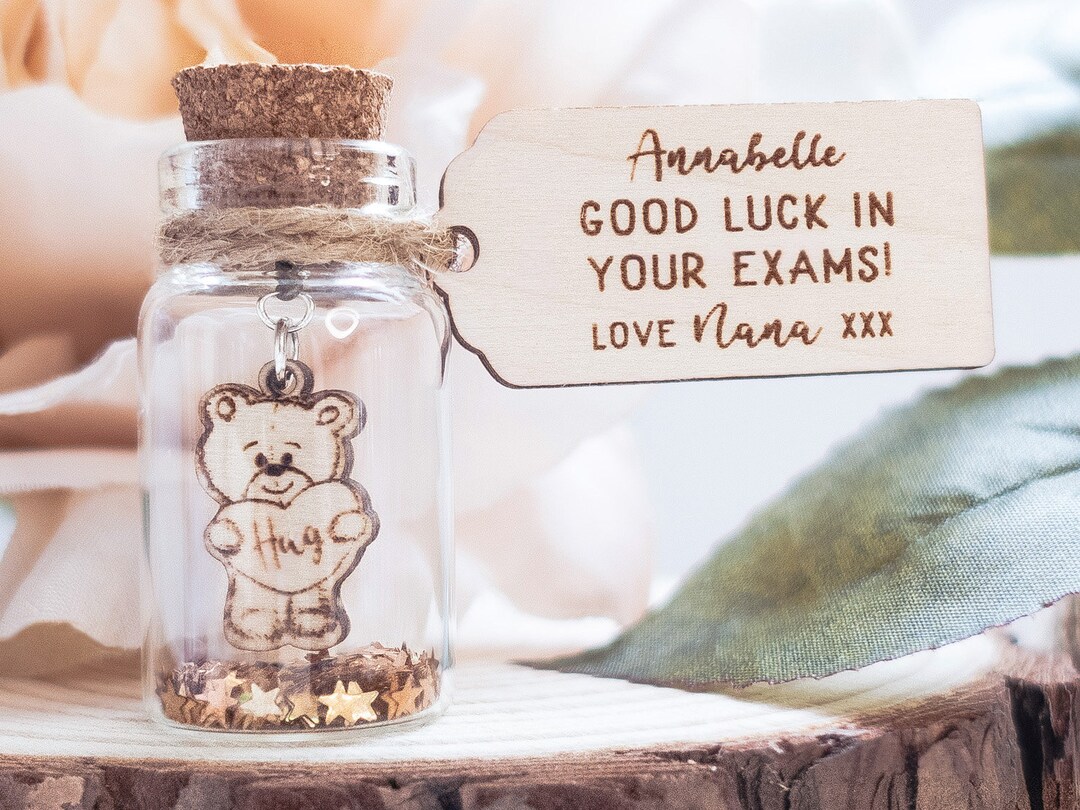Personalised Good Luck in Your Exams Gift. Good Luck in Your Gcse's ...