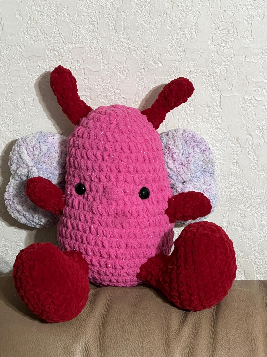 PREORDER Custom Lovebug Plushie, Lovebug Stuffed Toy, Emotional Support ...