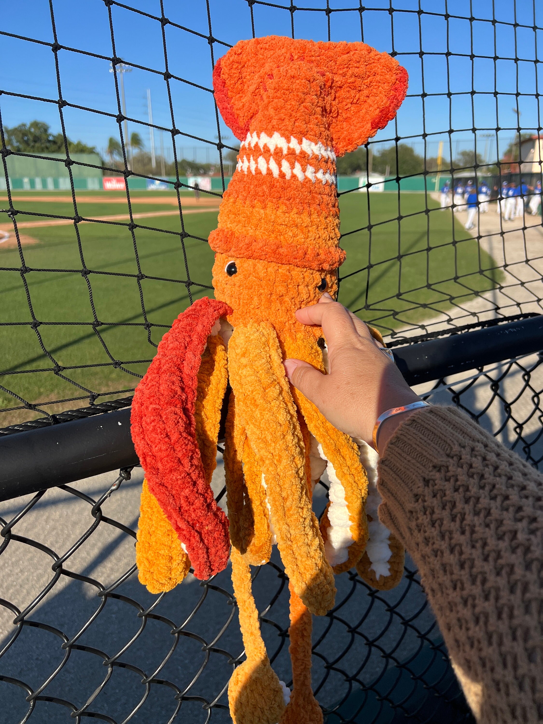 PREORDER Custom Squid Plushie, Squid Stuffed Toy, Emotional Support ...