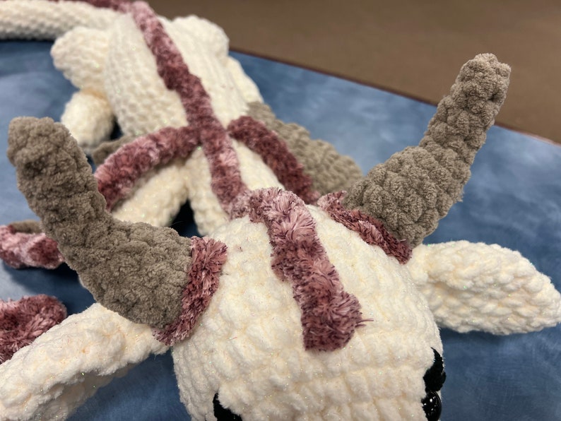 PREORDER Custom Large Dragon Plushie, Dragon Stuffed Toy, Emotional ...