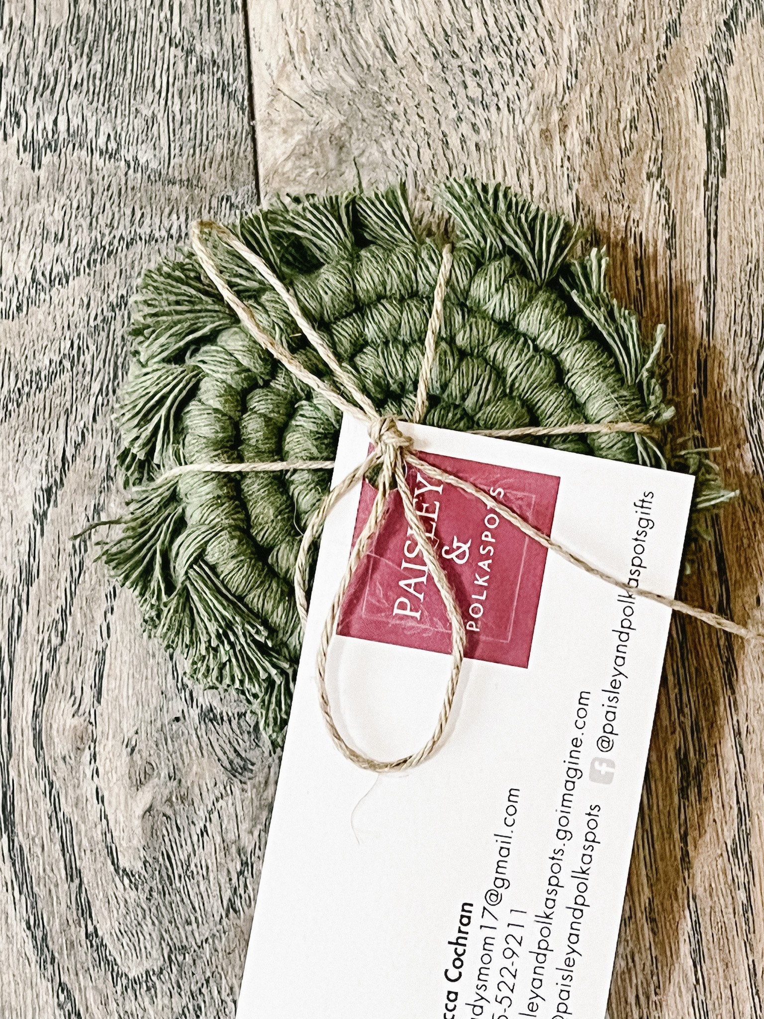 Macrame Car Cup Holder Coaster Boho Cup Coaster Mini Macrame - Etsy