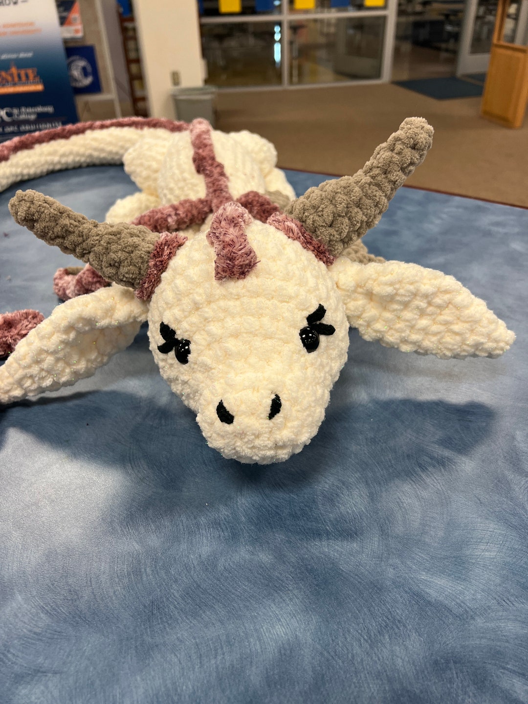 PREORDER Custom Large Dragon Plushie, Dragon Stuffed Toy, Emotional ...