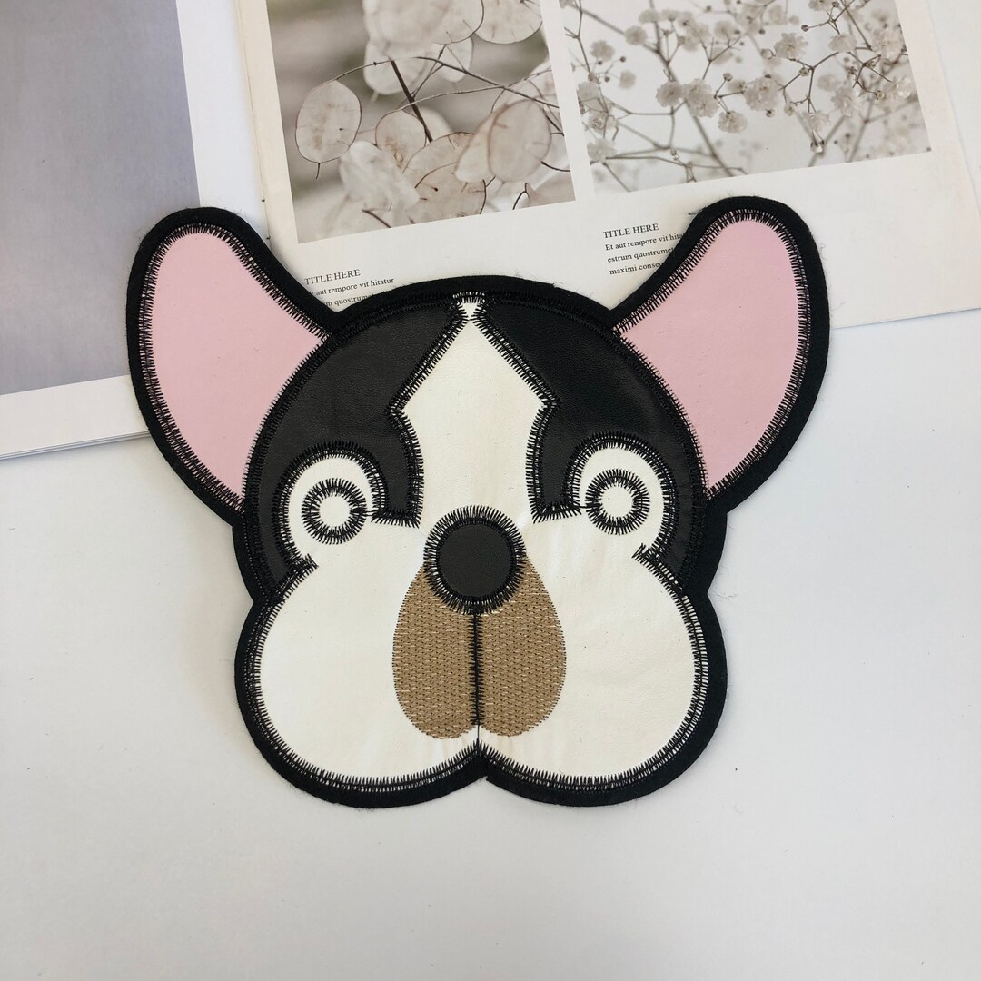 Leather Puppy Patch Pet Patch Iron Seam Patch Dog Decal - Etsy