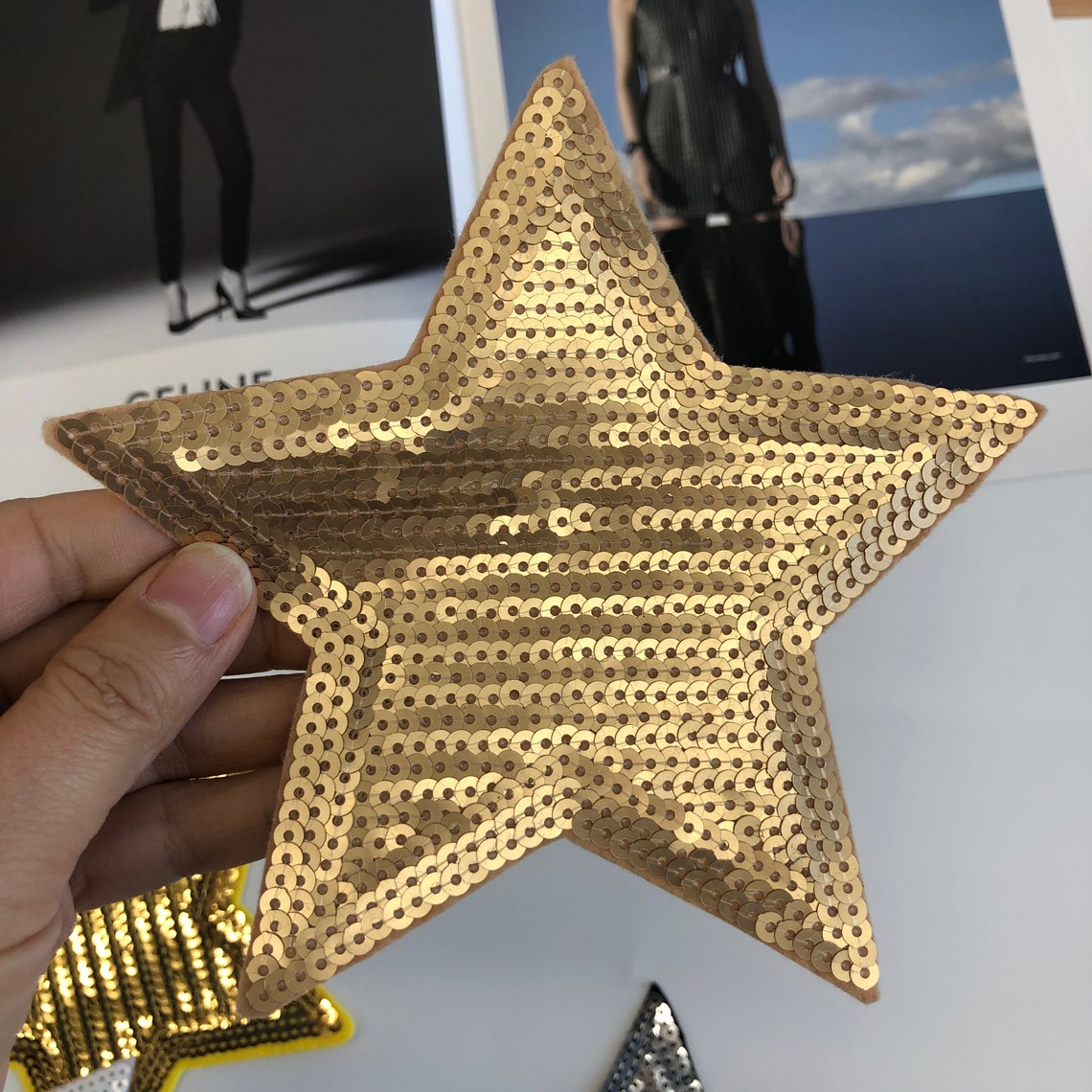 Star Sequin Patch Sequin Patch Available in Multiple Colors - Etsy