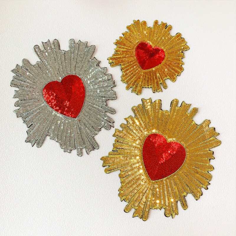 Sacred Heart Patch - Etsy