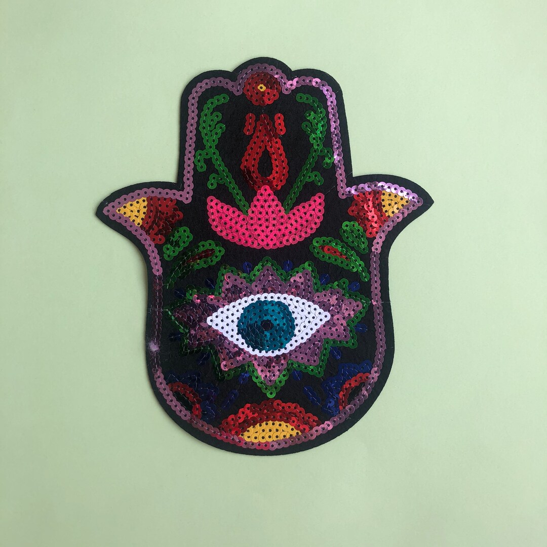 Sequin Patch, Glitter Hand Patch, Embroidery Patch, Vintage Applique ...