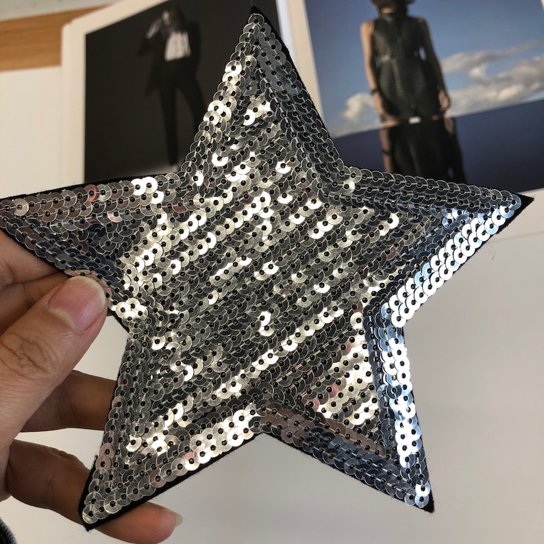 Star Sequin Patch Sequin Patch Available in Multiple Colors - Etsy