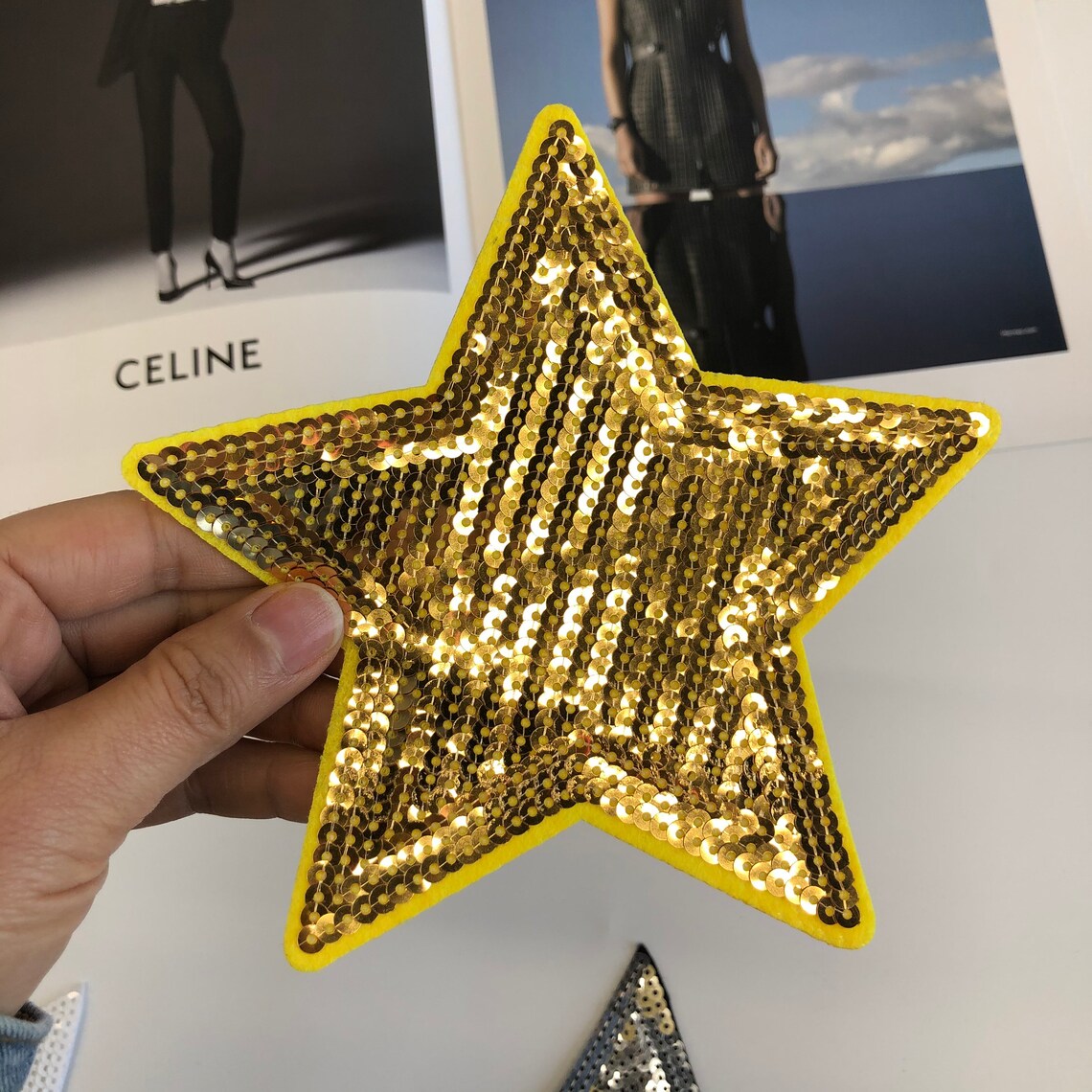 Star Sequin Patch Sequin Patch Available in Multiple Colors - Etsy