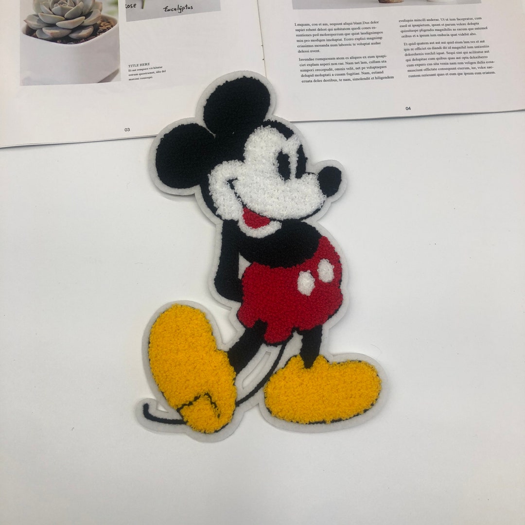Mickey Mouse Patch Mouse Sewing Patch Denim Jacket - Etsy