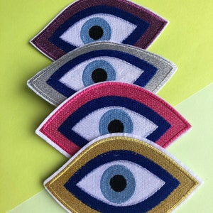Assorted Color Eye Patches Big Eyes Ironing Patches Wicked Eye Patches ...