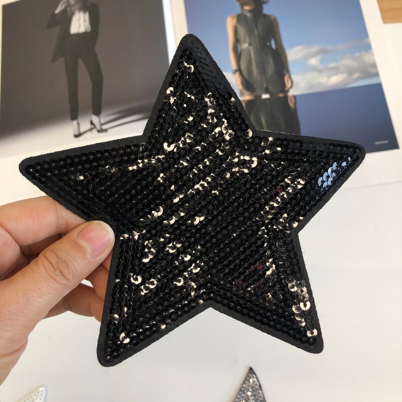Star Sequin Patch Sequin Patch Available in Multiple Colors - Etsy