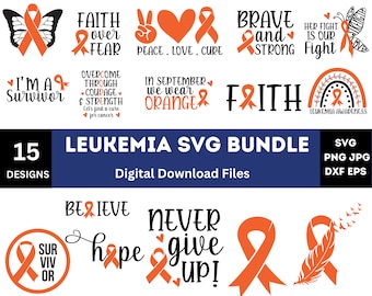 Leukemia Svg, Leukemia Png, Cancer Ribbon Svg, Leukemia Ribbon ...