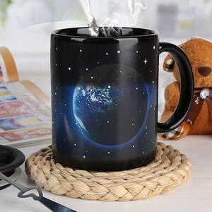 Magic Colour Change Space Galaxy Coffee Mug See You Space Mug - Etsy