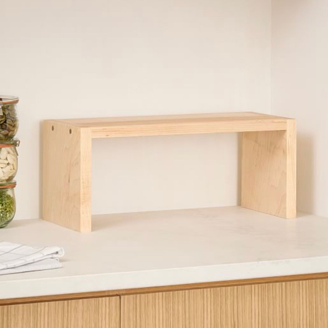 Kitchen Shelf Risers, Cord Management, Spice Rack, Canister Shelf ...