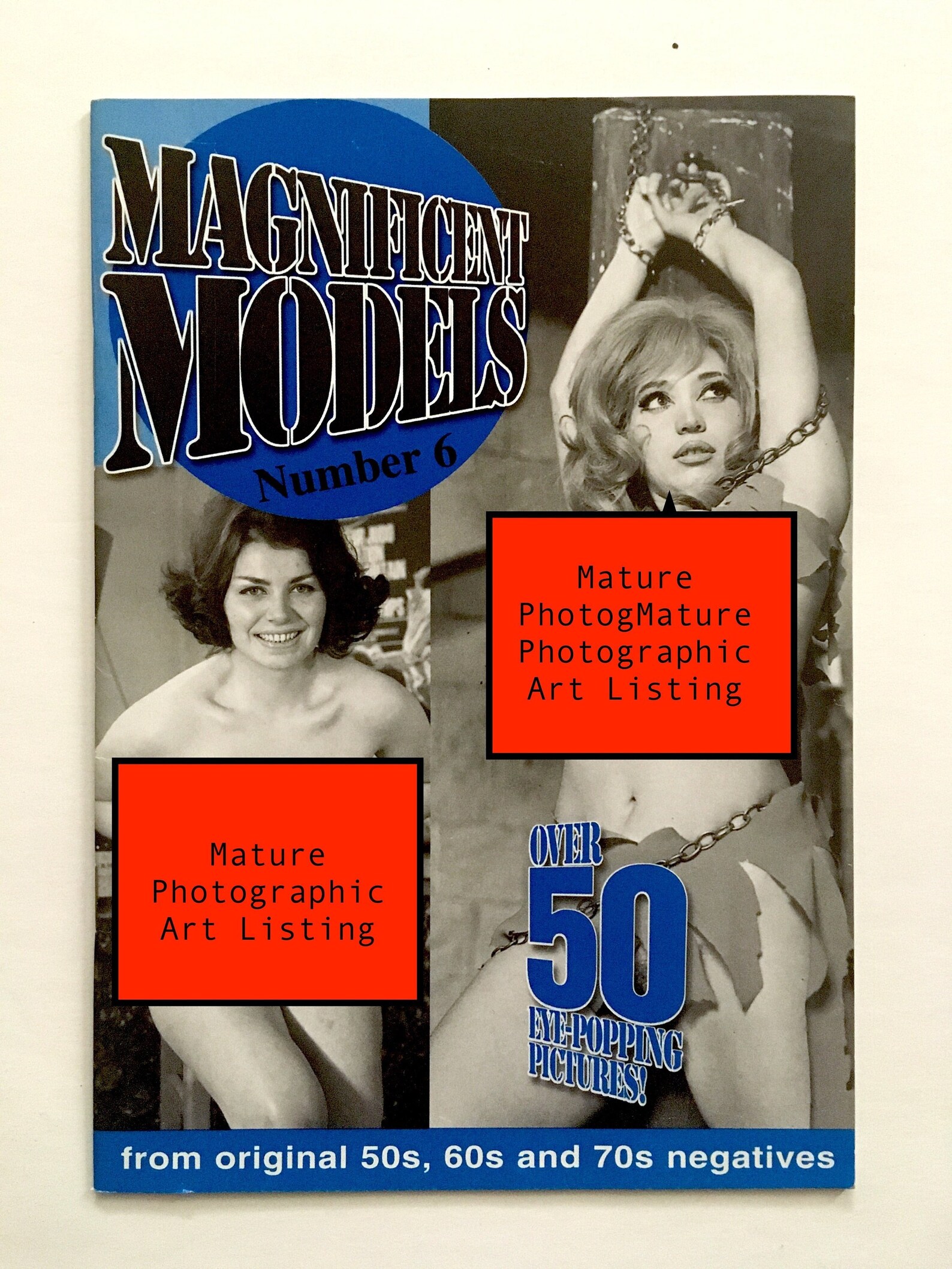 The Magnificent Models No. 6 of Harrison Marks Over 50 Eye - Etsy