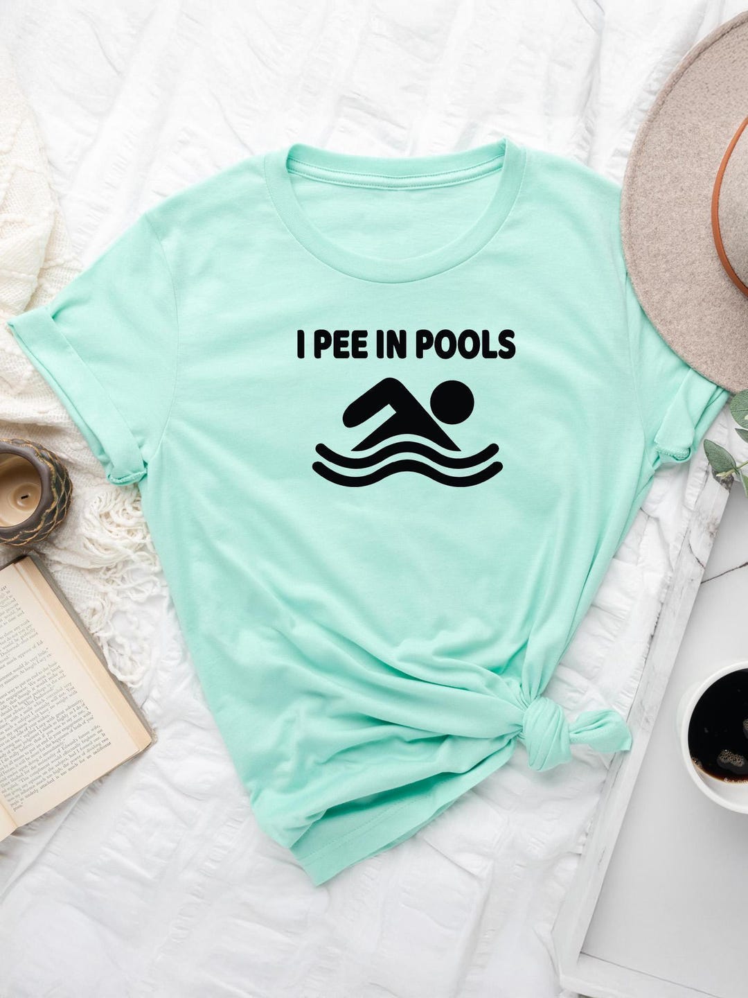 I Pee in Pools Shirt Sarcastic Shirt Gag Gift Pool Shirts Humor ...