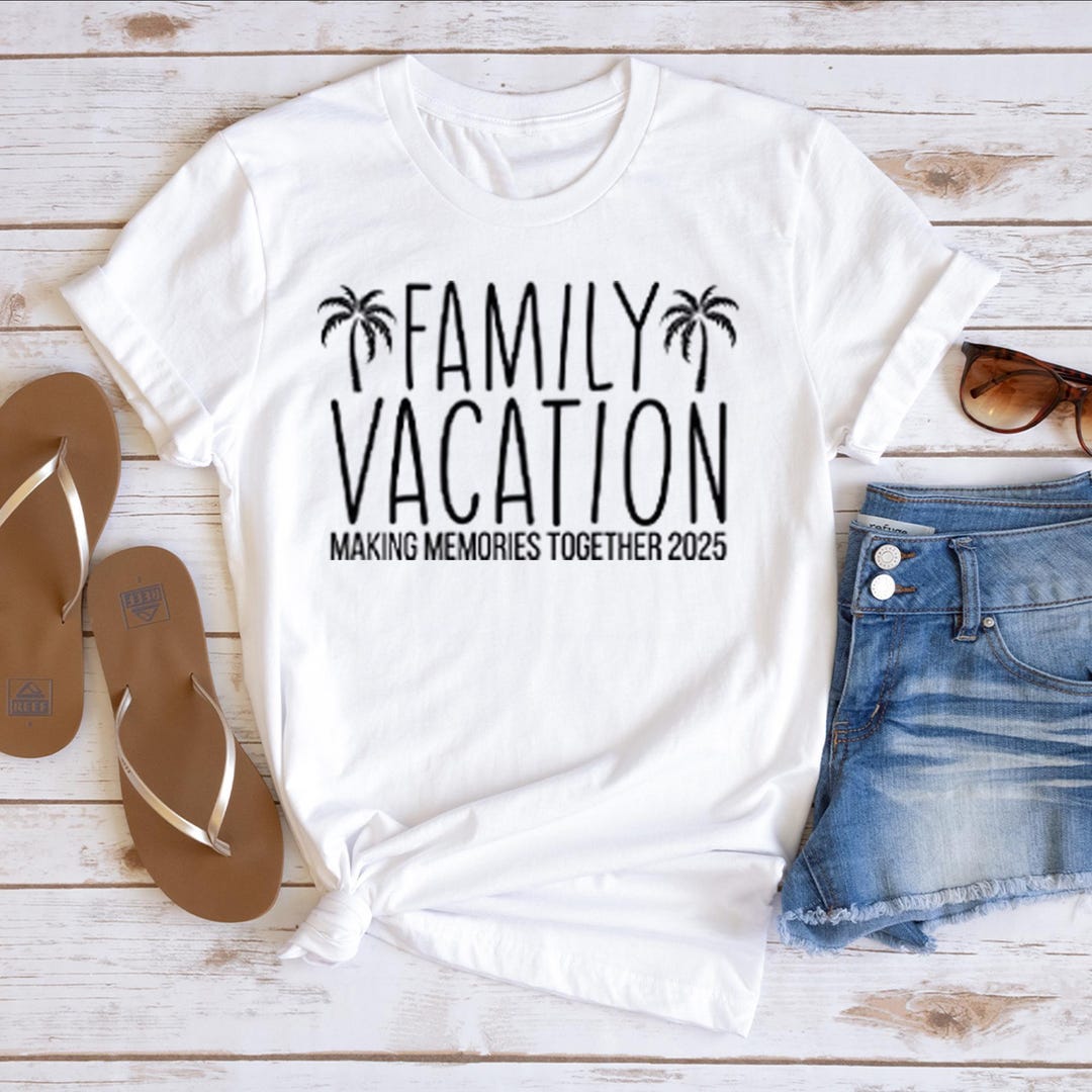Custom Family Vacation Shirts: Matching Beach Trip Tees - Etsy