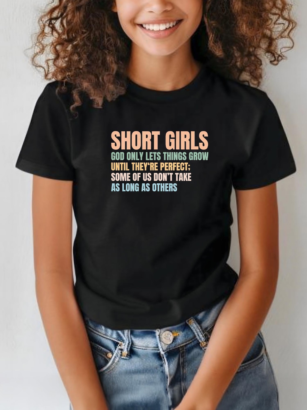Sarcastic Short Girl T-shirt: Funny Saying Tee - Etsy