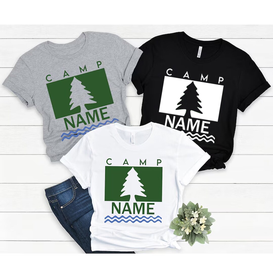 Custom Camping T Shirt, Customized Camp Name Shirt, Parent Trap Shirt ...