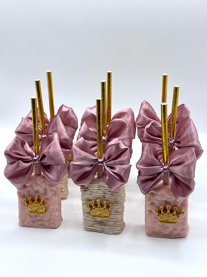 Royal Princess Rice Krispy Treats for Birthday Party Dessert Tables ...