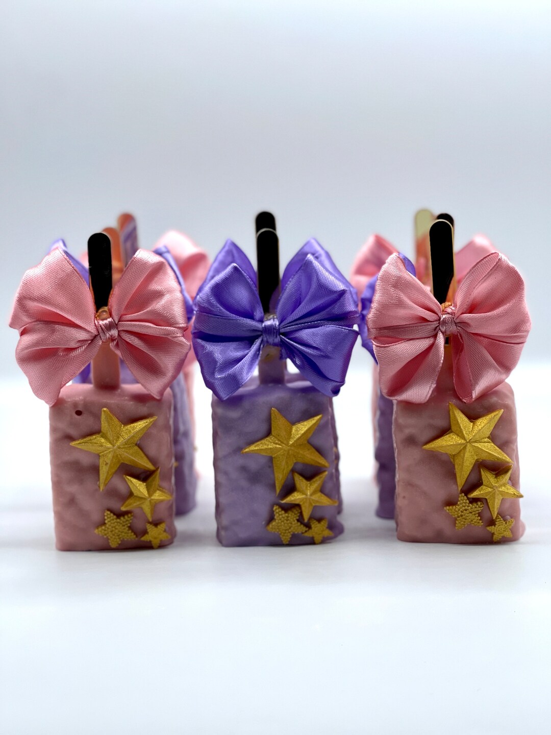 Star Theme Rice Krispy Treats for Birthday Party Dessert Tables ...