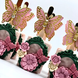 Butterfly Theme Rice Krispy Treats for Birthday Party Dessert Tables ...
