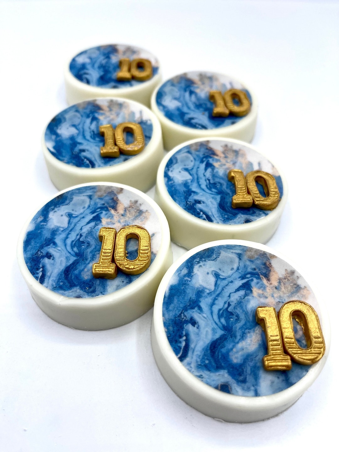 Marble Chocolate Covered Oreos, Party Favors, Baby Shower Favors ...