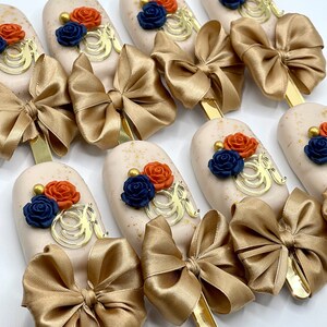 Floral Cakesicles for Birthday Party Dessert Tables, Weddings, Bridal ...