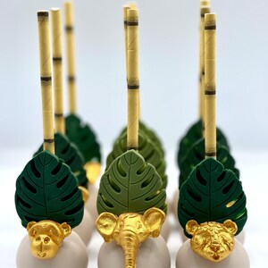 Safari Theme Cake Pops, Party Favors, Wild One Party Treats, First ...