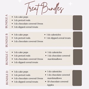 Princess Treats Package for Birthday Party Dessert Table, Baby Shower ...