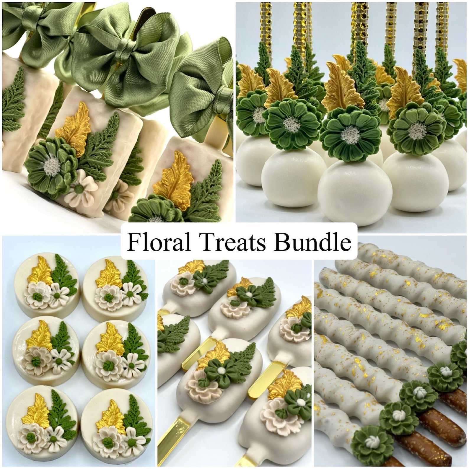 Enchanted Forest Treats Package for Birthday Party Dessert Table, Baby ...
