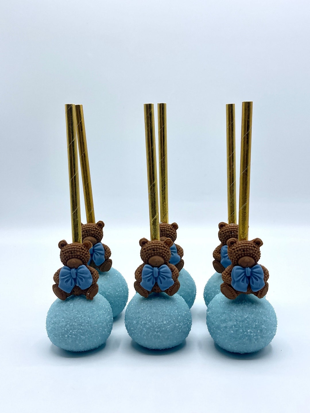 Teddy Bear Cake Pops for Birthday Party Dessert Tables, Weddings ...