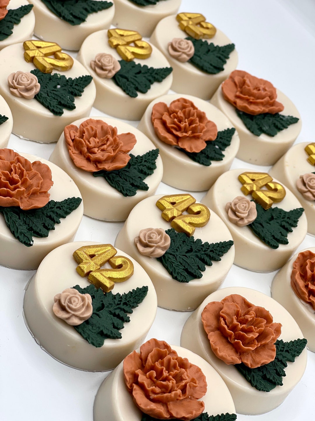 Floral Chocolate Covered Oreos, Party Favors, Baby Shower Favors ...