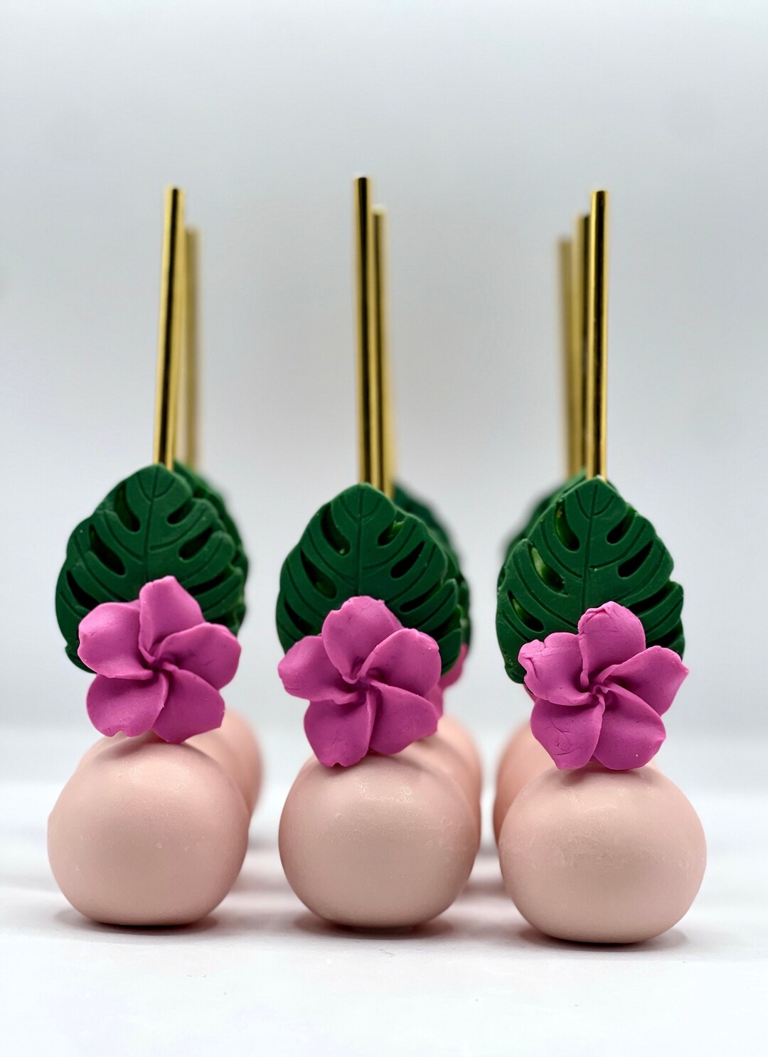 Tropical Cake Pops for Birthday Party Dessert Tables, Weddings, Bridal ...